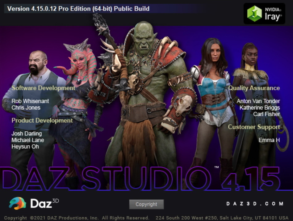 新しいDAZ Studio 4.15.0.12 Public BETAのレンダリング時間がGeneral Releaseより半分以下に ...